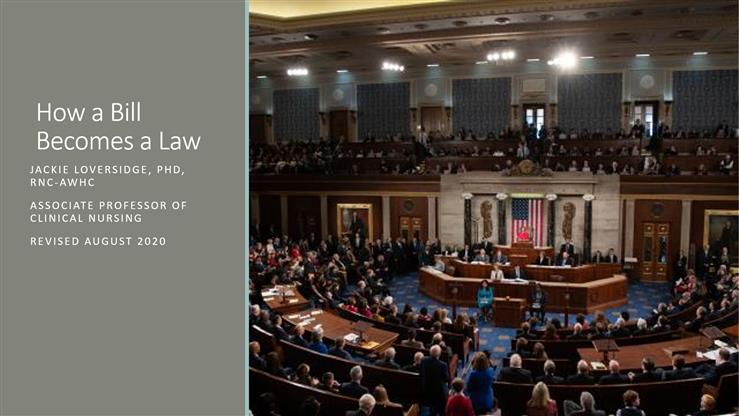 How a Bill Becomes a Law