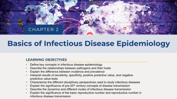 MLS 415 - Chapter 2 Basics of Infectious Disease Epidemiology