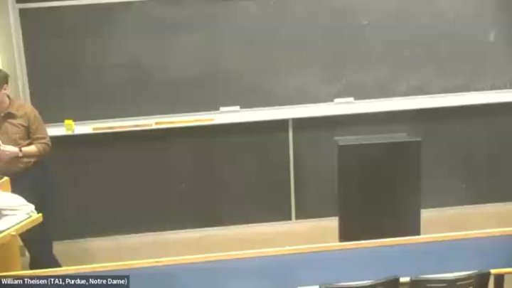 William Theisen (TA1, Purdue, Notre Dame)'s Personal Meeting Room