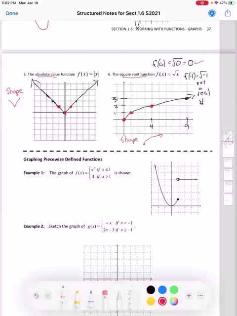 Sect 1.6 Part 1 Examples 1 & 2 S2021