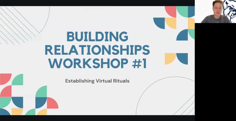 Building Relationships: Establishing Virtual Rituals
