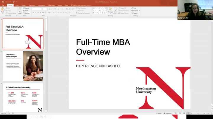 Full-Time MBA Program Overview