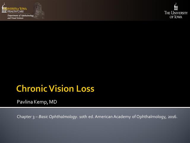 Chronic Vision Loss
