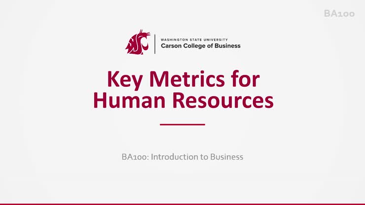 HR - Key metrics