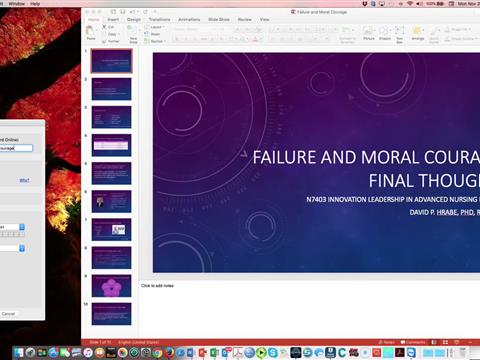 N7403 Failure and Moral Courage