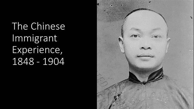 The Chinese Immigrant Experience
