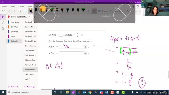 College Algebra Class
