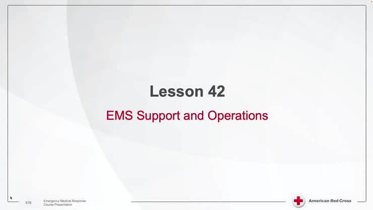 EMS Support and Operations