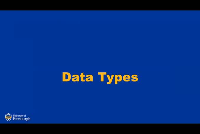 Intro to R: R Data Types