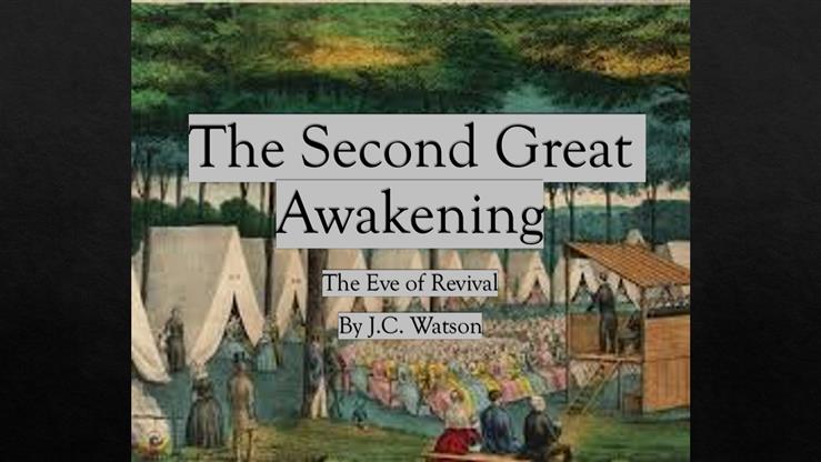 The Second Great Awakeing - Jared Watson - Amer. His. 1