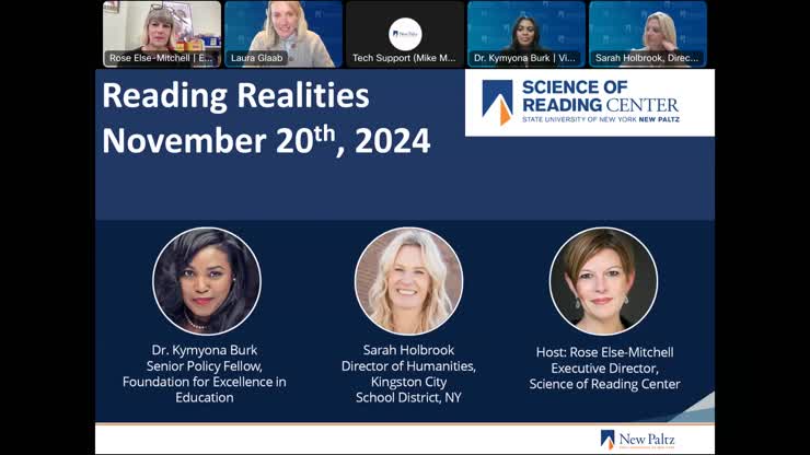 Reading Realities: A Conversation with Dr. Kymyona Burk and Sarah ...