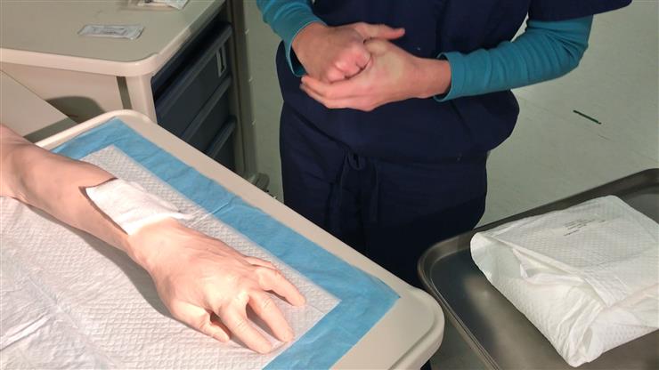 Correct Technique: Sterile Fields and Suturing